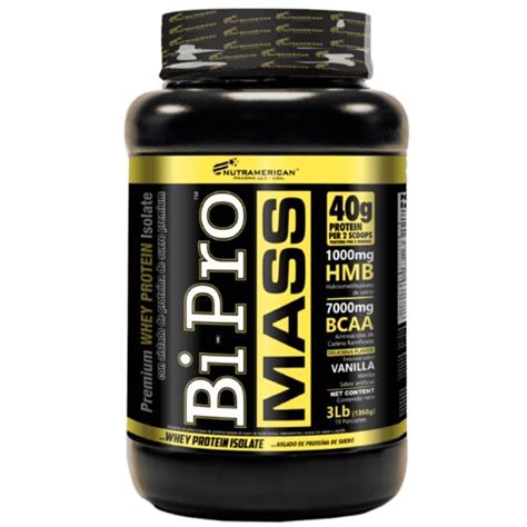 Proteina Bi Pro Bipro Mass 3 Libras Upn