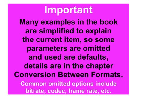 简介 《ffmpeg basics 中文文档》 技术池