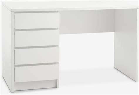Bureau Limfjorden 60x120 4 Tiroirs Blanc Jysk