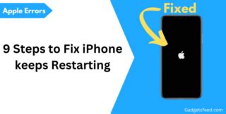 Steps To Fix IPhone Keeps Restarting Gadgets Feed