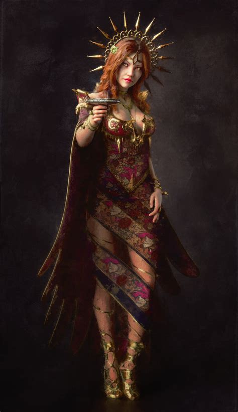 ArtStation - Geneiveve - WIP look dev