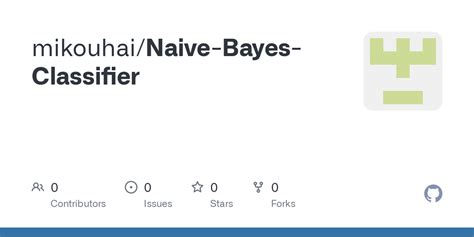 GitHub Mikouhai Naive Bayes Classifier