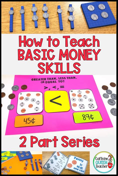 Teaching Money Skills Part Coin Counting Strategies Caffeine Queen Teacher