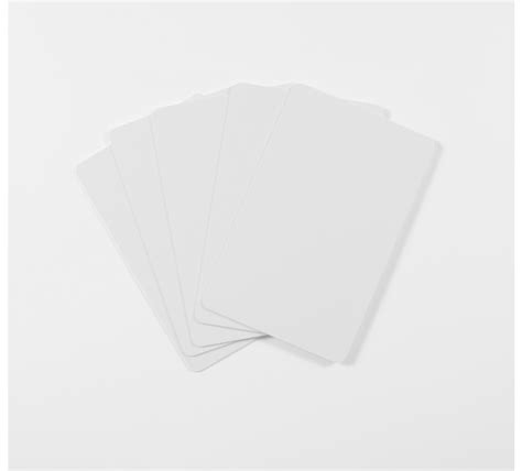 Blank Plastic Cards White Datacard Shop