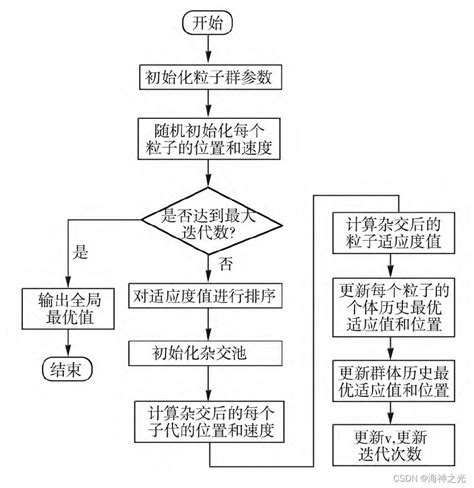 【优化控制】基于matlab粒子群算法优化pid船舶航迹控制【含matlab源码 2332期】 控制优化流程图 csdn博客