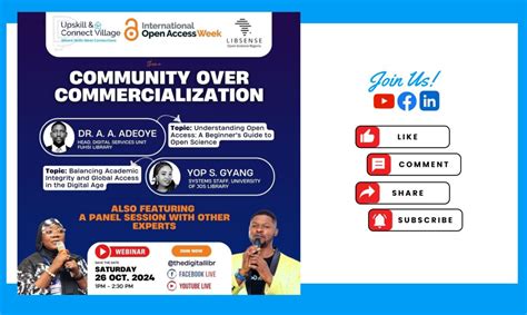 Demystifying Open Access Join Our Free Webinar For International Open Access Week 2024 The