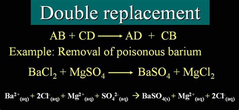 In A Double Replacement Reaction There Are Two Reactants And