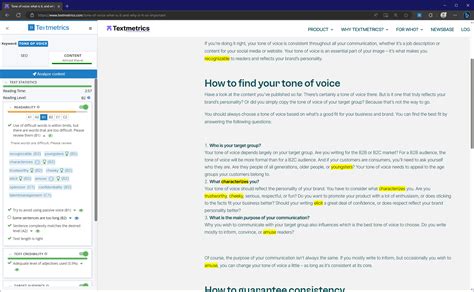 Textmetrics For Microsoft Edge Textmetrics