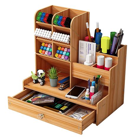 Diy Wood Desktop Organizer