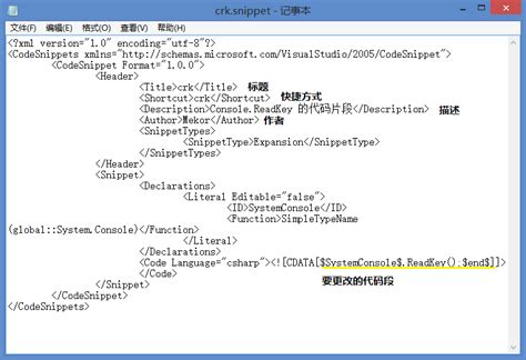 VisualStudio自定义代码段 方法一 小 牛 博客园