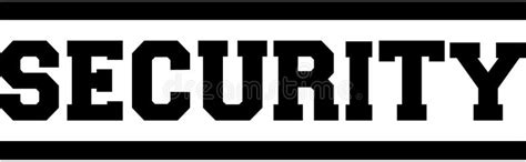 Security Stamp Vector Stock Vector Illustration Of Work 107103350