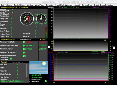 Noob No Data Display Ask A Question Weather Watch Forum