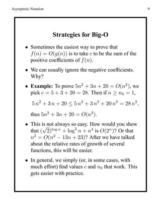 Asymptotic Notation PDF Computing Technology Computing