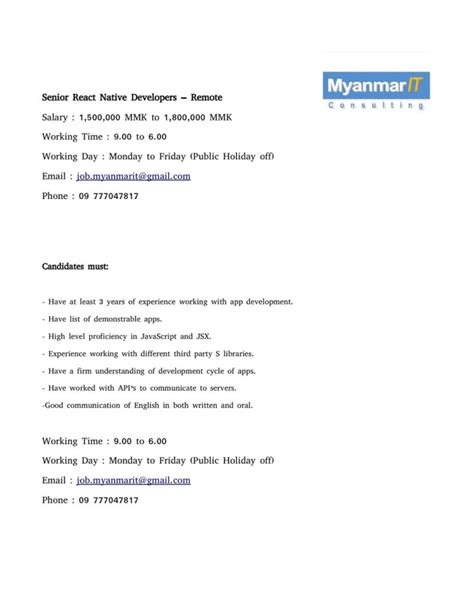 Yin Min Ei On Linkedin Only Ios Reactnative Remote