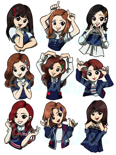 Twice Chibi Wallpapers Wallpaper Cave