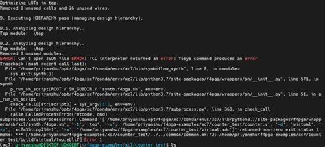 F4pga Riscv Processor Json Tcl Opensource Hardwaredesign Fpga Priyanshu Mishra