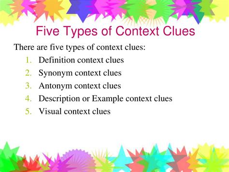 PPT Context Clues PowerPoint Presentation Free Download ID 5496833