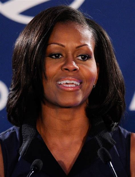 Top 15 Michelle Obama Hairstyles Pretty Designs