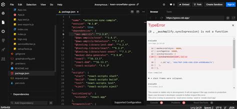 Nfigure Not Working With Selective Sync · Issue 7101 · Aws Amplifyamplify Js · Github