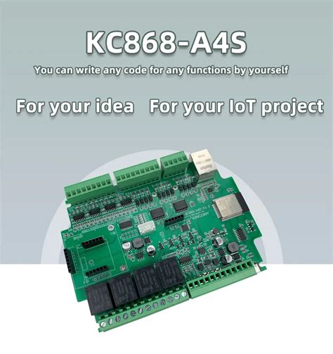 Kc868 A4s Esp32 Relay Board Supports Ethernet And Wifi Communication