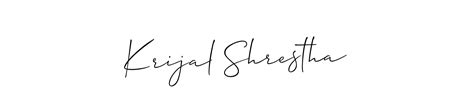83 Krijal Shrestha Name Signature Style Ideas Unique E Sign