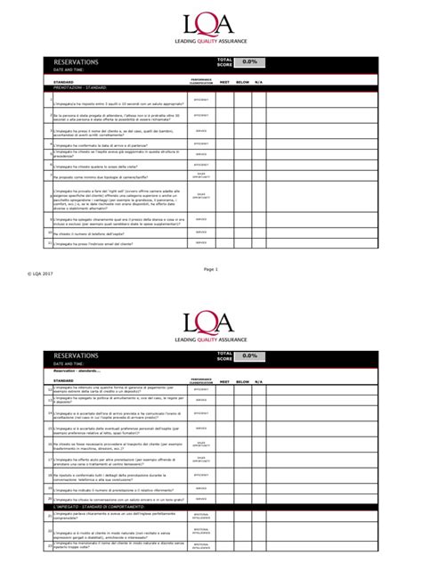 Lqa Standards 01 Jul 17 Italian Pdf