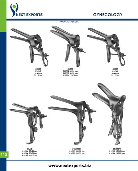 Speculum Types