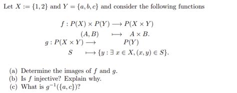 Solved Let X 1 2 And Y A B C And Consider The Following Chegg Com