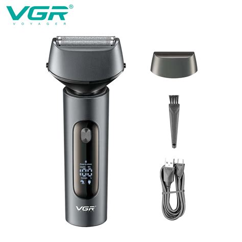Vgr 남성용 전기 면도기 수염 트리머 전문 전기 면도기 충전식 Ipx7 세척 가능 V 381 Aliexpress