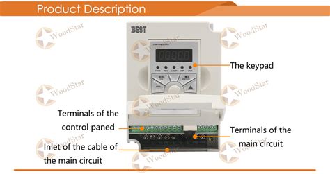 BEST Inverter Kw Three Phase Variable Frequency Drive WoodStar
