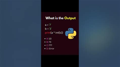 Python Mcq Mcq Python Featurecoding Youtube