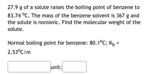 Solved Calculate The Molality Of Each Of The Following