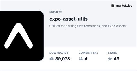 Expo Asset Utils Ecosystem Directory Marketdev