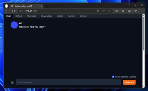 text generation web ui をインストールする ローカル環境でのllmの実行 ipentec