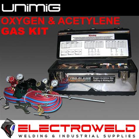 Unimig Uni Flame Oxygen Acetylene Welding Set Oxy Acet Gas Cutting