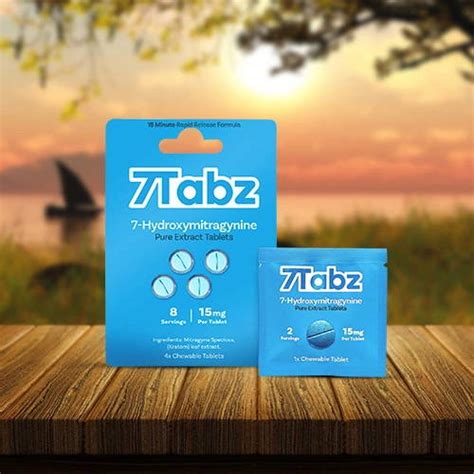 7tabz 7 Hydroxymitragynine Kratom Extract Tablets 4ct Potent And Effective