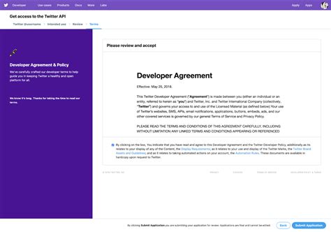 use your school s twitter developer account social media manager