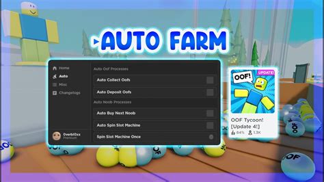 🔥OOF TYCOON SCRIPT • Auto Collect • Auto Desposit • Auto Buy & MORE ...