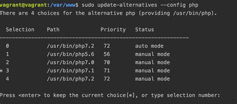 Ubuntu Php Update 72 From 70 Still Showing Old Version With Php V