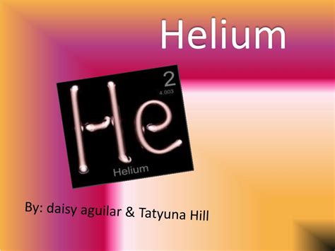 Ppt Helium Powerpoint Presentation Free Download Id2740325