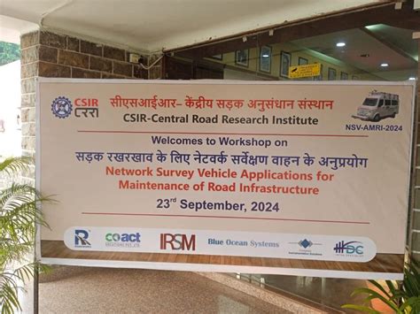 Madhur Saini On Linkedin Networksurveyvehicle Roadmaintenance Crri