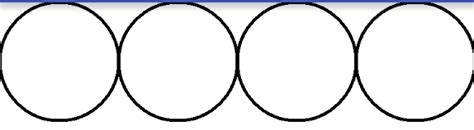 canvas draw circles horizontally in android view stack overflow