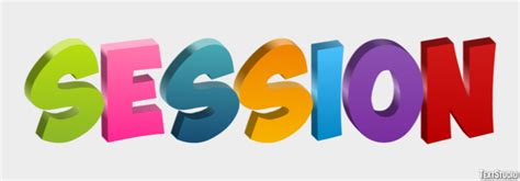 Session Text Effect And Logo Design Word