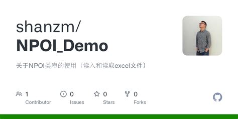 npoi demo npoi demo npoi 导出导入数据 program cs at master · shanzm npoi demo