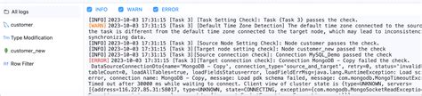 Task Pre Check Tapdata Documentation Real Time Data Integration