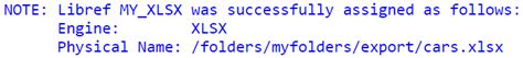 how to export data from sas to microsoft excel sas example code