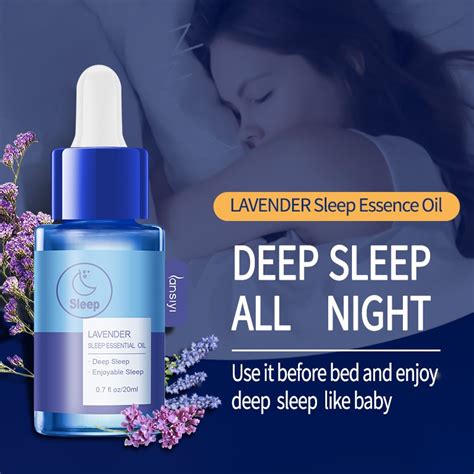 Lavender Sleep Essential Oil Soothes Insomnia And Sleep Aid Plant Sleep