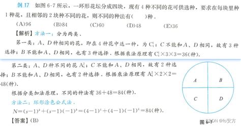 管理类联考——数学——汇总篇——知识点突破——数据分析——计数原理——排列组合——涂色用完k种颜色环形染色 Csdn博客