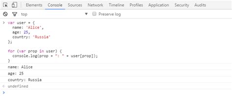 Node Js цикл For • Вэб шпаргалка для интернет предпринимателей