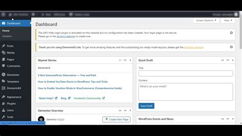 Wordpress Appearance Widgets And Menus Missing Youtube
